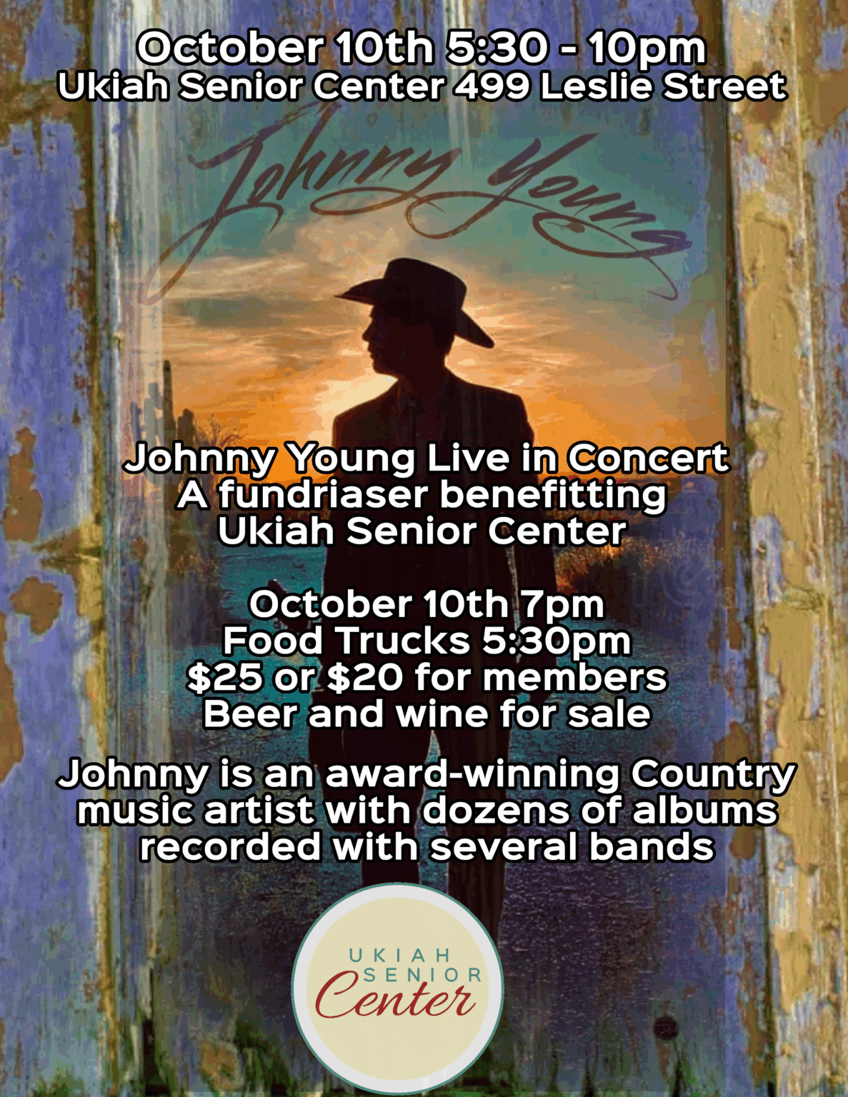 Johnny Young Live in Concert - Visit Ukiah